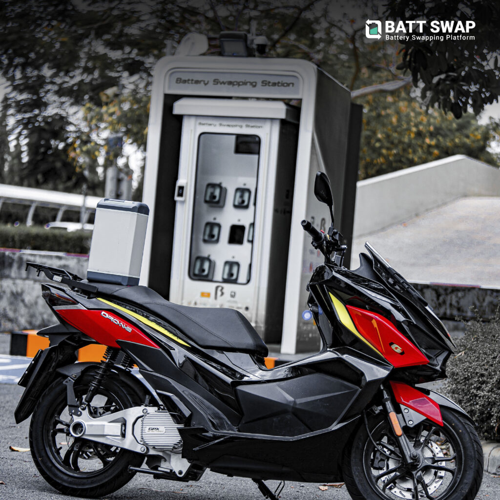 BATT SWAP PLATFROM ต้นแบบแพล๊ตฟอร์มแพ๊กแบตเตอรี่แบบสับเปลี่ยน มอเตอร์ไซค์ไฟฟ้า มาตรฐานใหม่ ...